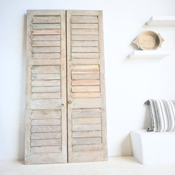 Indian shutter door panel 248158 – Alabaster Trader